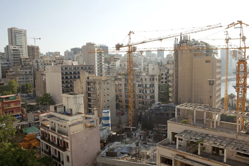 Construction Works, Lebabon Editorial Stock Photo - Image of works ...