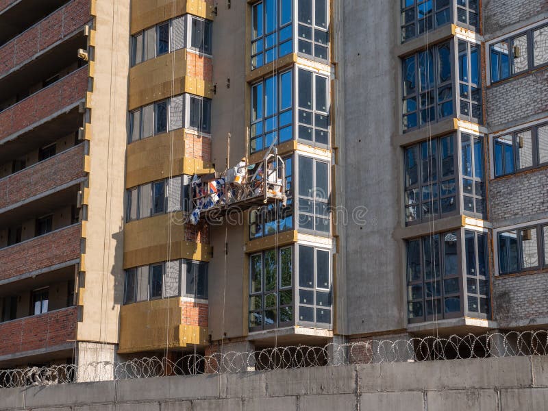 Construction Works and Unfinished Housing Development in Kyiv Stock ...