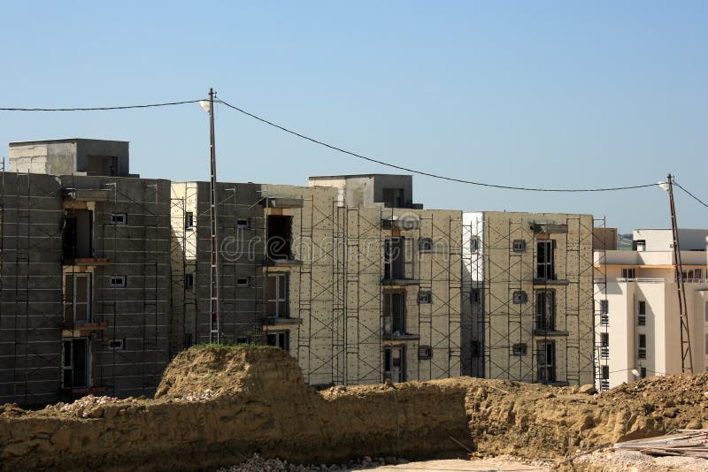 Construction zone stock image. Image of construction - 17183403