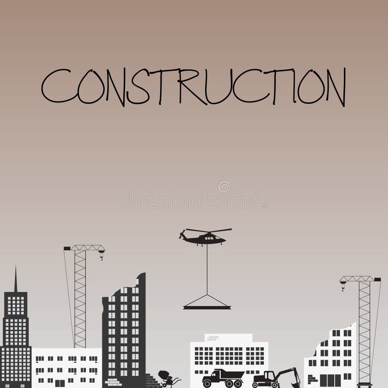 Construction zone stock vector. Illustration of find - 84907455