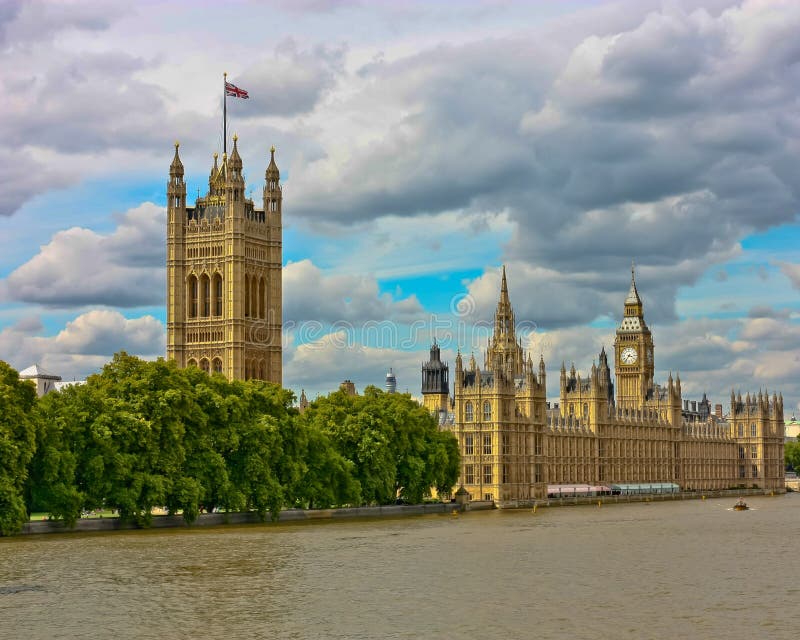 Constructions Du Parlement De Londres Photo stock - Image du ...