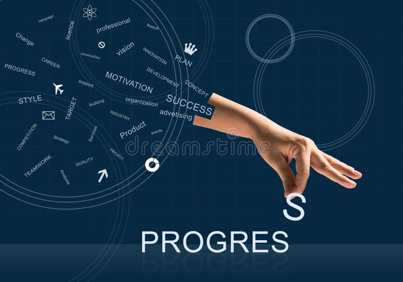 Constructive ideas stock illustration. Illustration of progressive ...