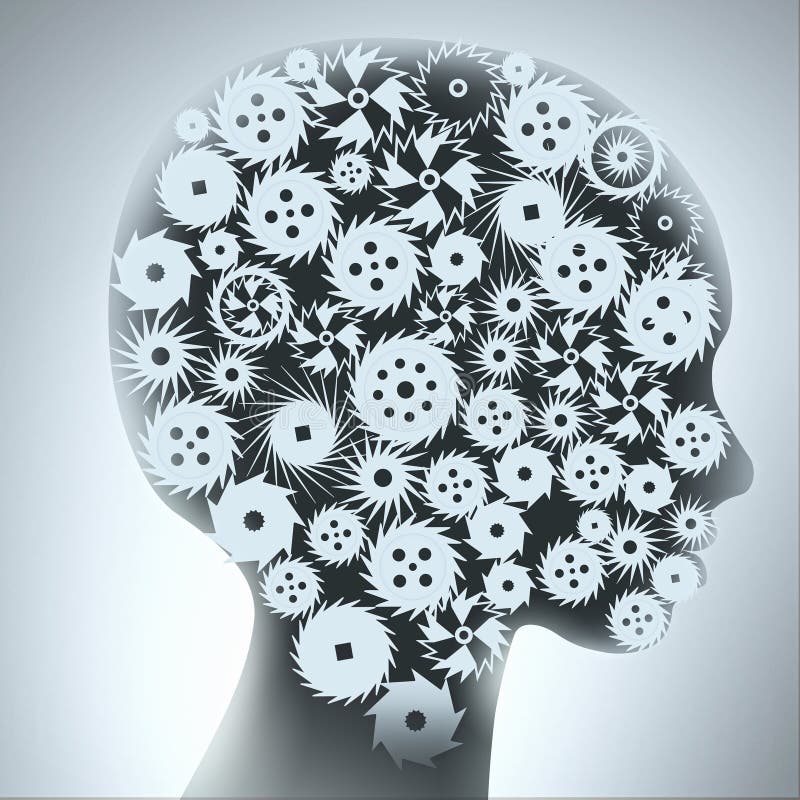 Constructive Thinking As Concept Stock Illustration - Illustration of ...