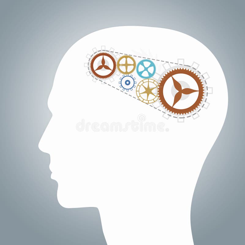 Constructive Thinking As Concept Stock Illustration - Illustration of ...