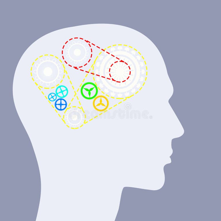 Constructive Thinking As Concept Stock Illustration - Illustration of ...