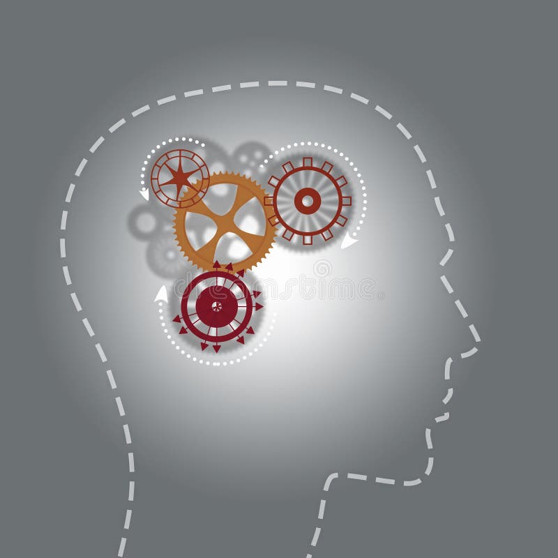 Constructive Thinking As Concept Stock Illustration - Illustration of ...