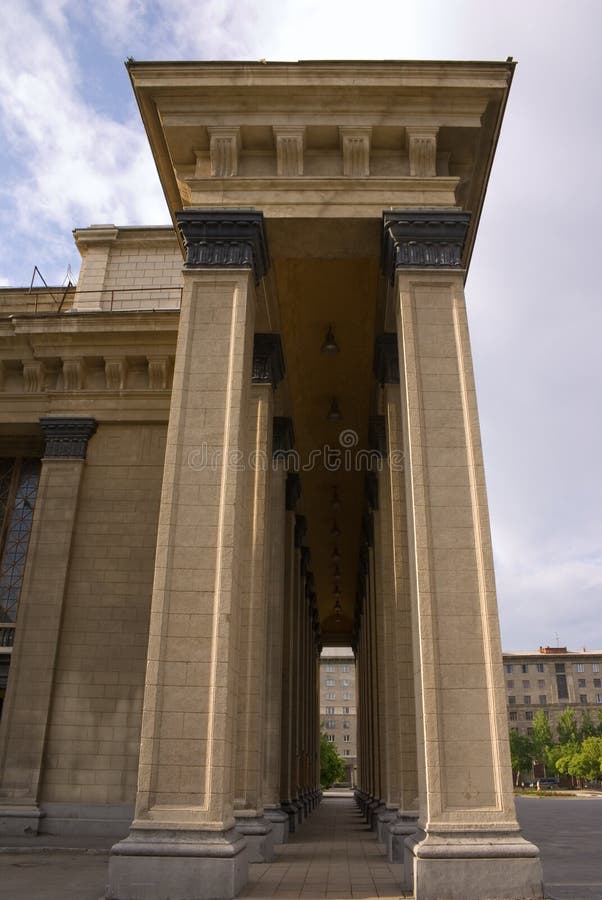 Constructivism Style in Architecture Stock Image - Image of style, tall ...