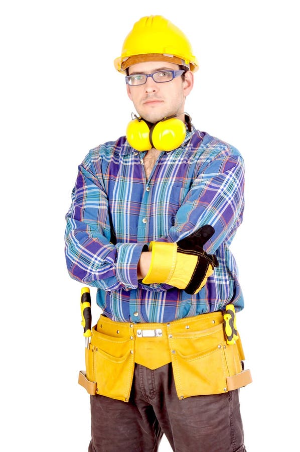 Constructor stock image. Image of occupation, foreman - 40084421