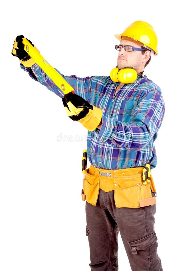 Constructor stock image. Image of install, factory, isolated - 40084437