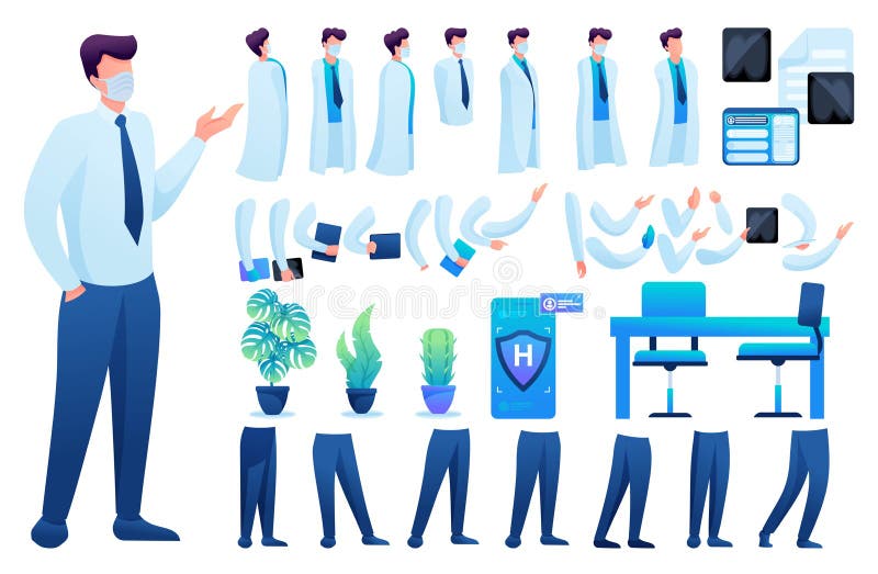 2d Character Kit Stock Illustrations – 892 2d Character Kit Stock ...