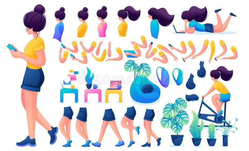 Constructor for Creating a Young Girl. Create Your Own Beautiful Girl ...