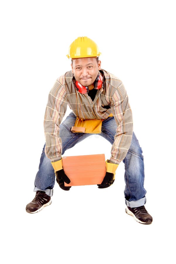 Constructor stock photo. Image of foreman, isolated, corporate - 46445160
