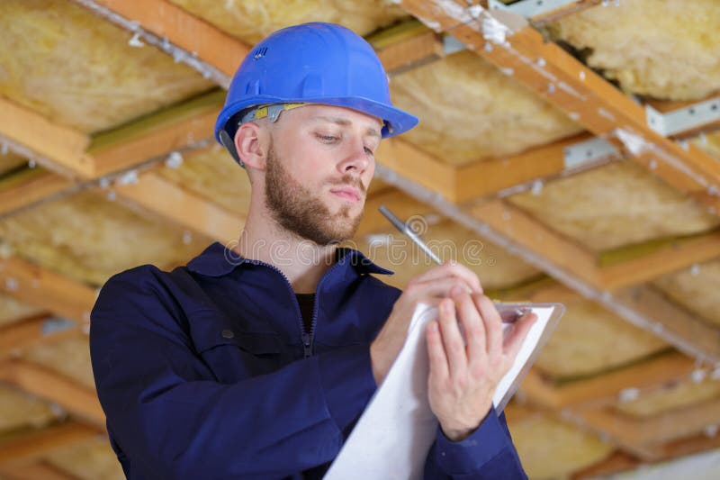 Constructor Moderno Con Portapapeles Foto de archivo - Imagen de ...