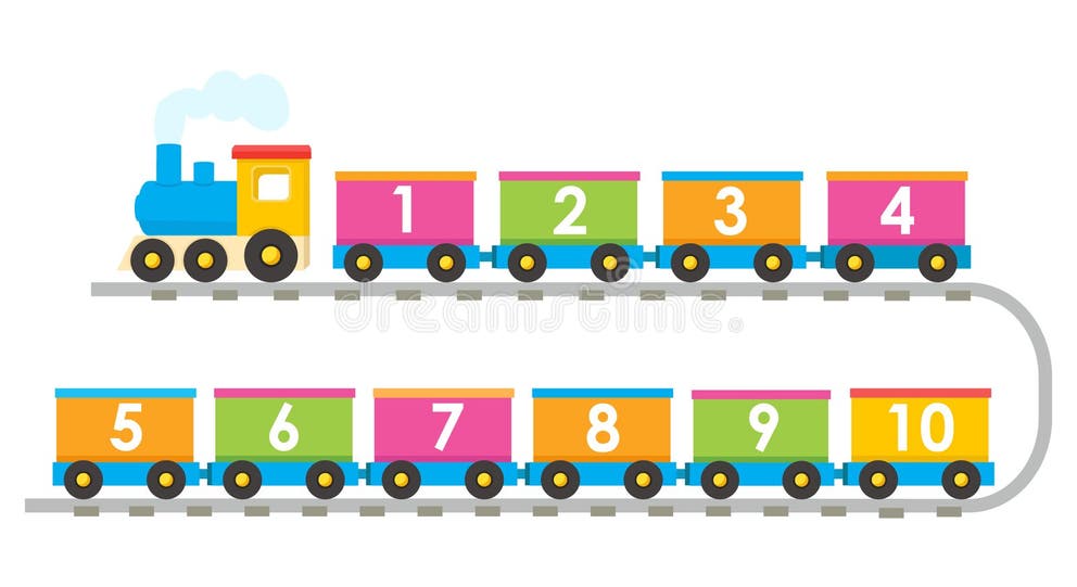 Train Numbers Stock Illustrations – 966 Train Numbers Stock ...