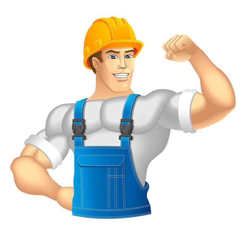 Construtor ilustração do vetor. Ilustração de coordenador - 39477013