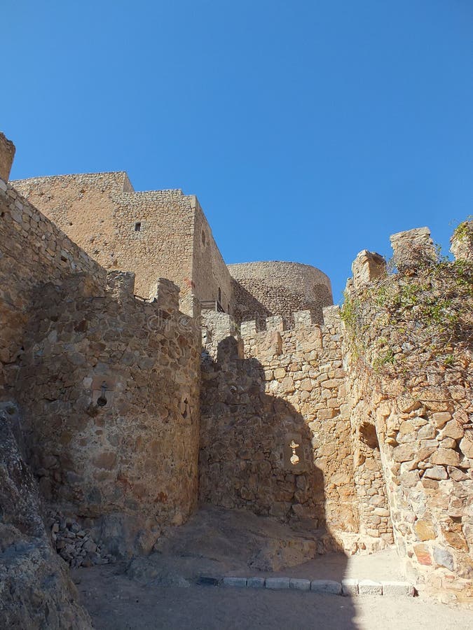 Consuegra Castle in the Province of Toledo in Spain Stock Photo - Image ...