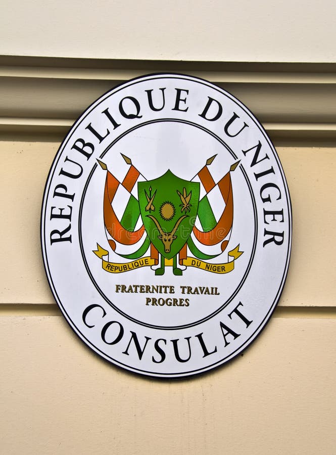Consulate of Niger editorial stock image. Image of consulate - 59135759