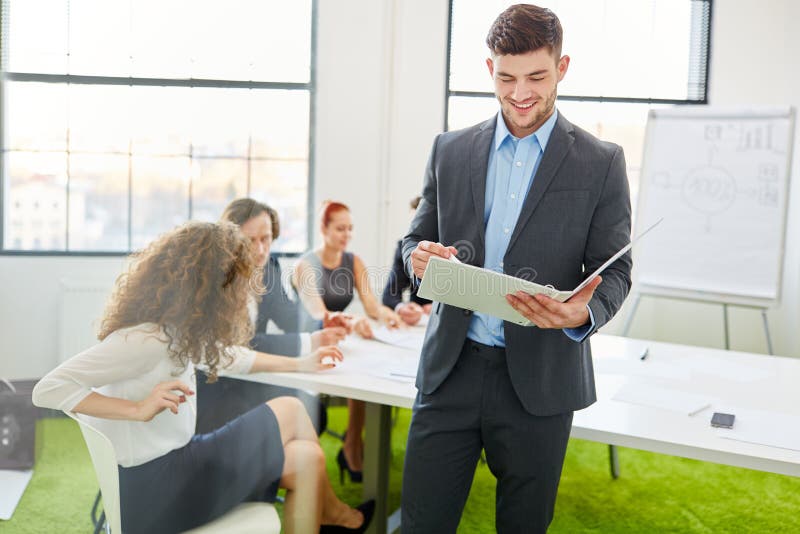 Consultant during Consulting Workshop Stock Photo - Image of team ...