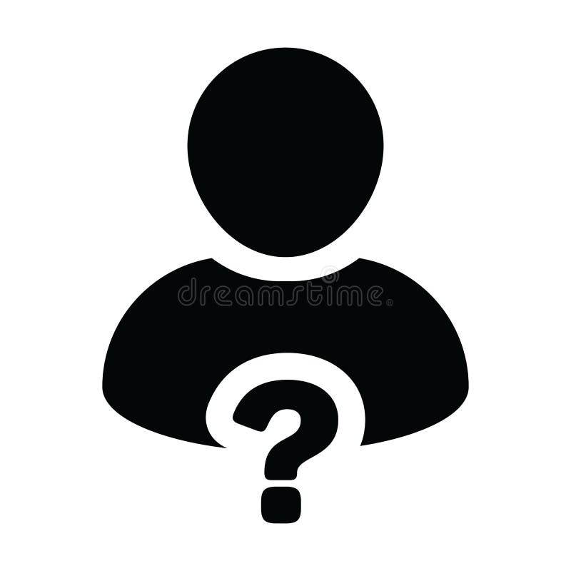 Consultant Icon Vector Question Mark with Male User Person Profile ... Consultant Icon Vector Question Mark with Male User Person Profile ...
