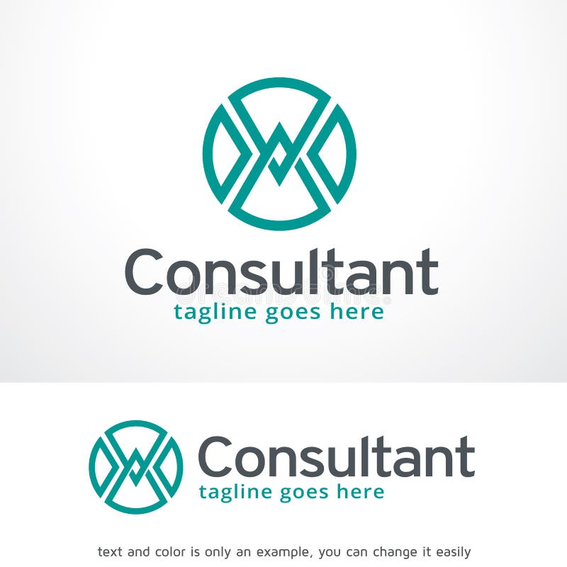 Consultant Logo Template Design Vector Stock Vector - Illustration of ...