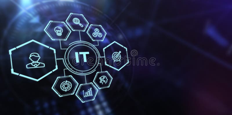 It Consultant Presenting Tag Cloud about Information Technology Stock ...