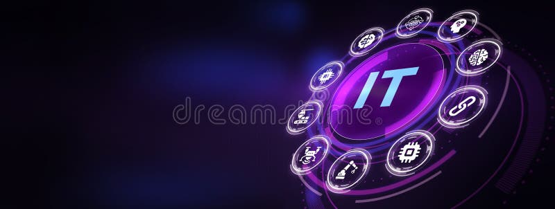 It Consultant Presenting Tag Cloud about Information Technology Stock ...