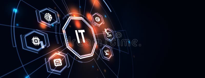 It Consultant Presenting Tag Cloud about Information Technology Stock ...