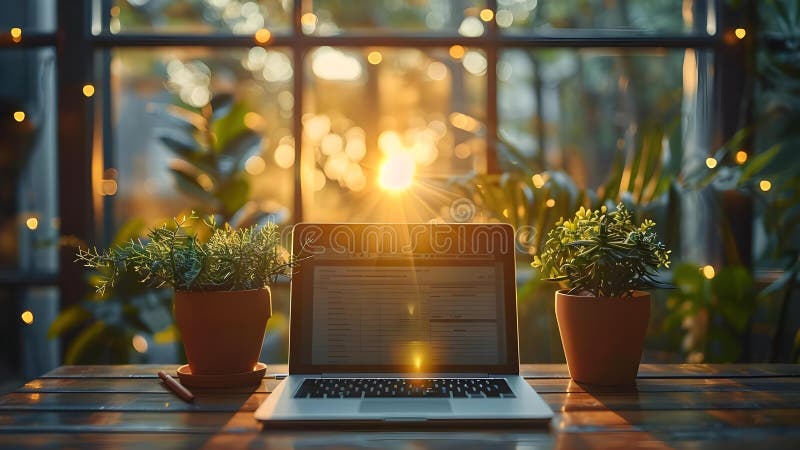 It Consultant Setting Up Document Management System on Laptop in Office ...
