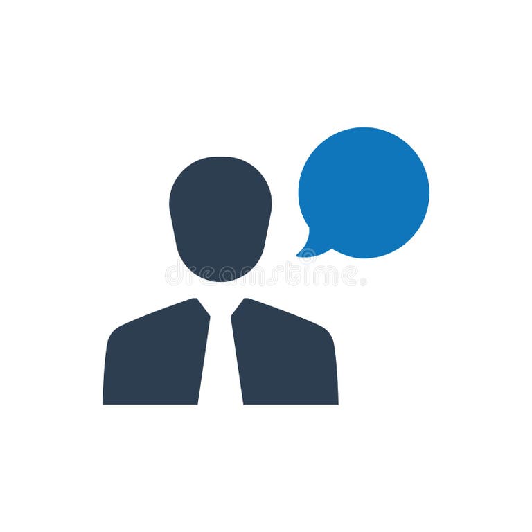 Consultant, Support Icon stock vector. Illustration of assistant ...