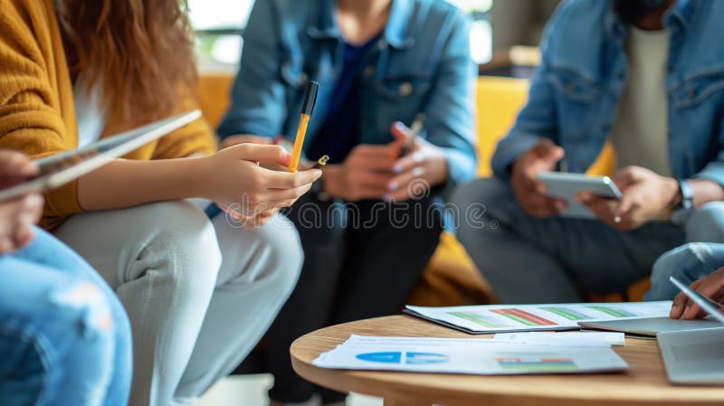 Consultants Advising Client How Improve Their Business Stock Photos ...