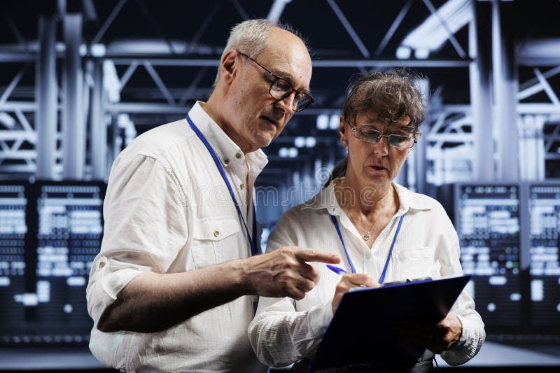 Consultants Fixing Server Failures Stock Image - Image of installing, manage: 302388755