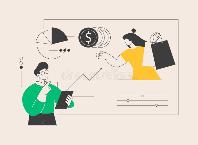 Consultative Sales Abstract Concept Vector Illustration. Stock Vector ...