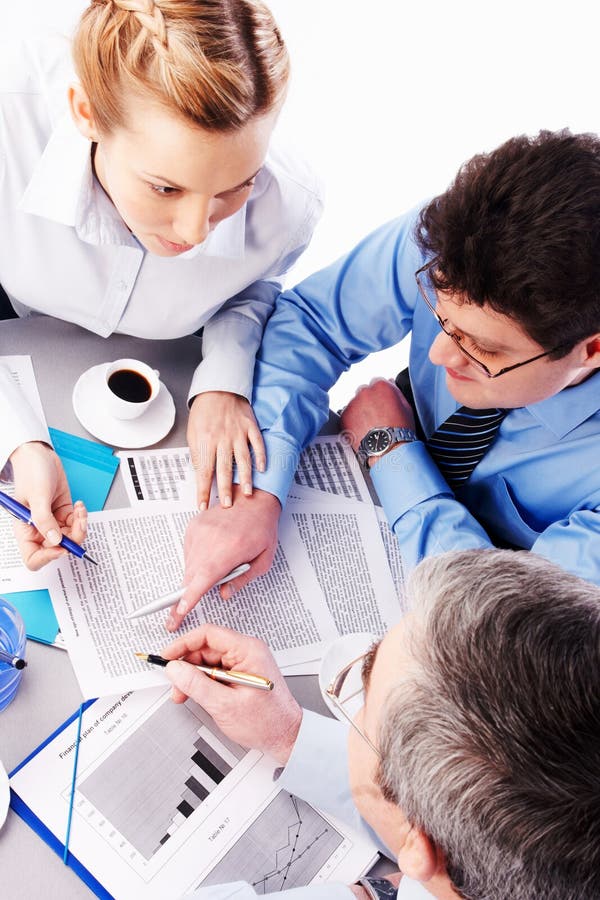Consulting stock image. Image of businessteam, discussing - 13553233