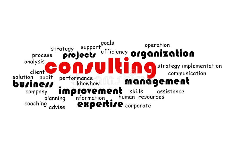 Consulting concept stock illustration. Illustration of presentation ...