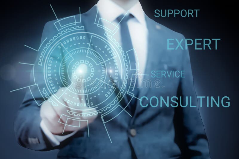 Consulting Expert Advice Support Service Business Concept. Stock Photo ...