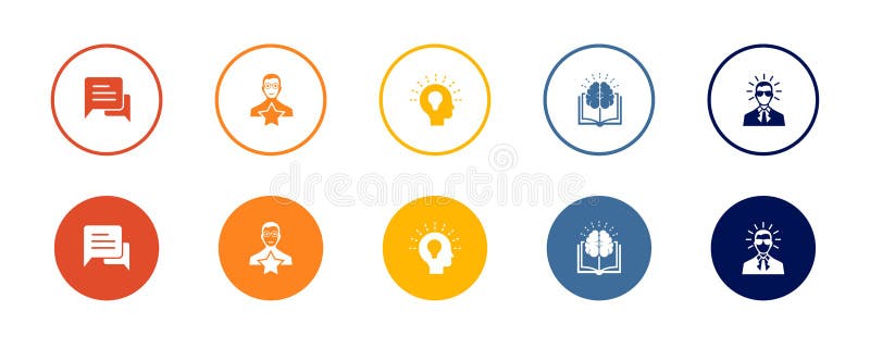 Consulting, Expert, Potential, Knowledge Stock Vector - Illustration of ...