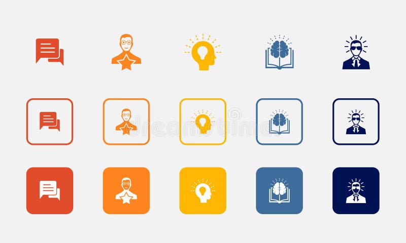 Consulting, Expert, Potential, Knowledge Stock Vector - Illustration of ...