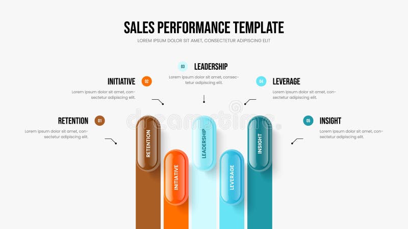 Consulting Introduction 5 Option Infographic Presentation Template Stock Vector - Illustration ...