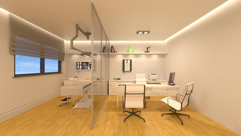 Consulting room stock illustration. Illustration of doctor - 82902884