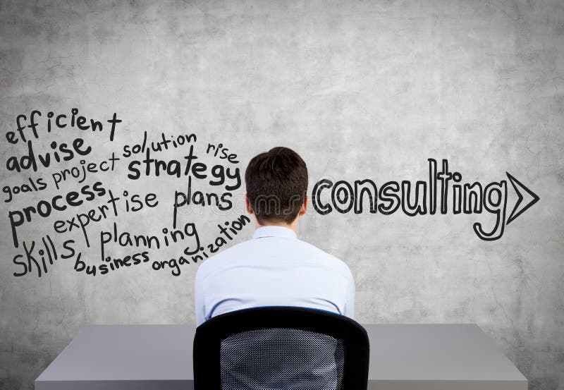 Consulto fotografia stock. Immagine di progettazione - 50008510