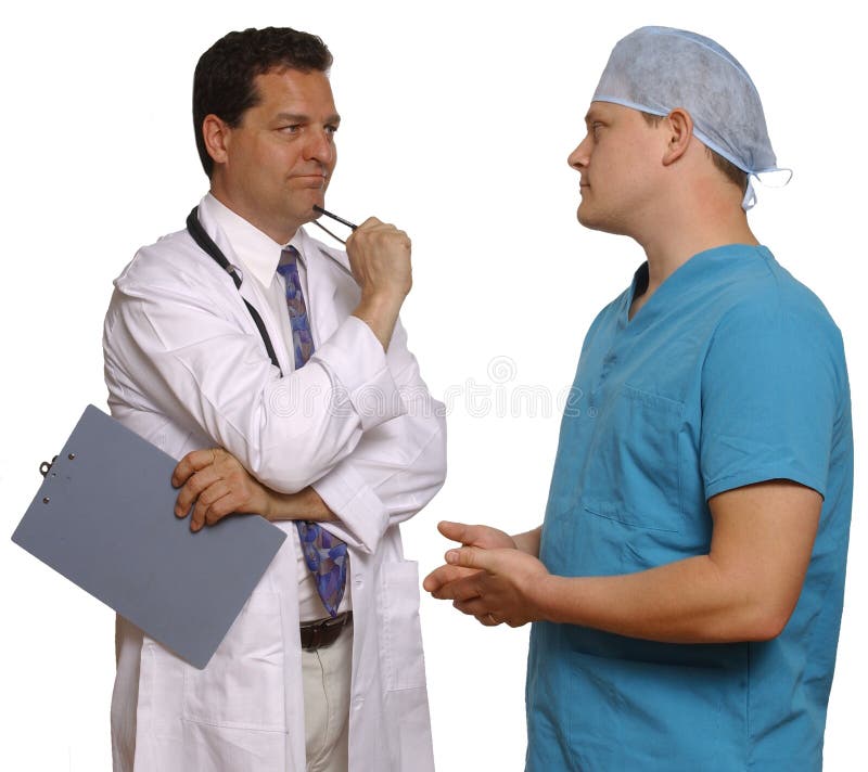 Consulto Medico E Chirurgico Fotografia Stock - Immagine di ospedali ...