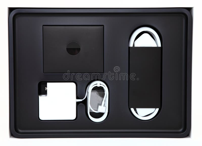 Consumable Electronics Modern Packaging Stock Photo - Image of ...