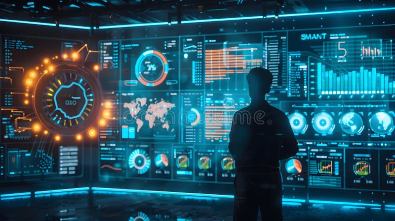 Consumer Behavior Analysis Interactive Graph Stock Illustration ...