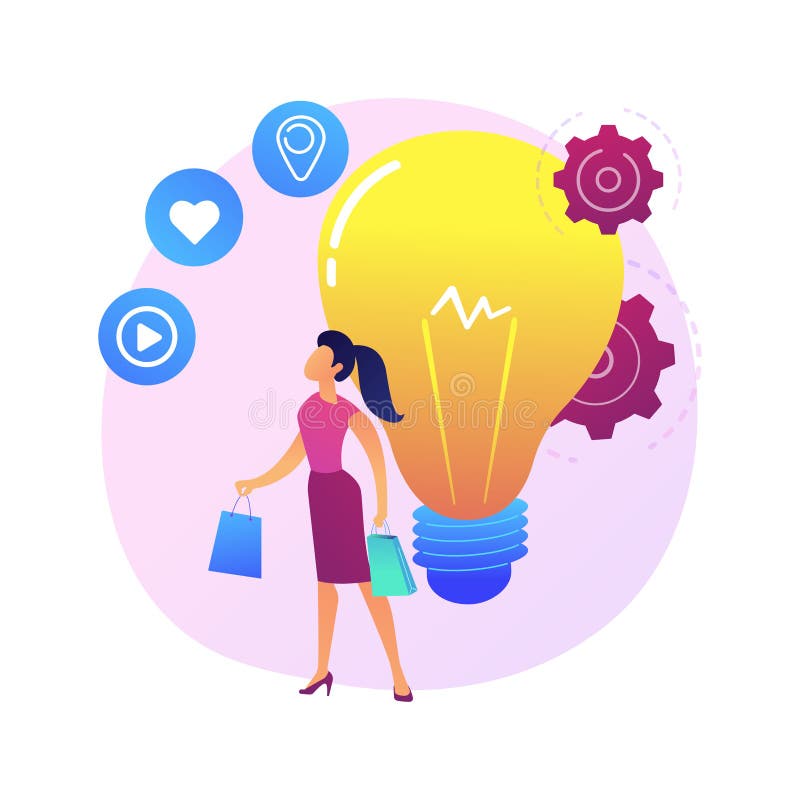 Consumer Behaviour Abstract Concept Vector Illustration. Stock Vector ...