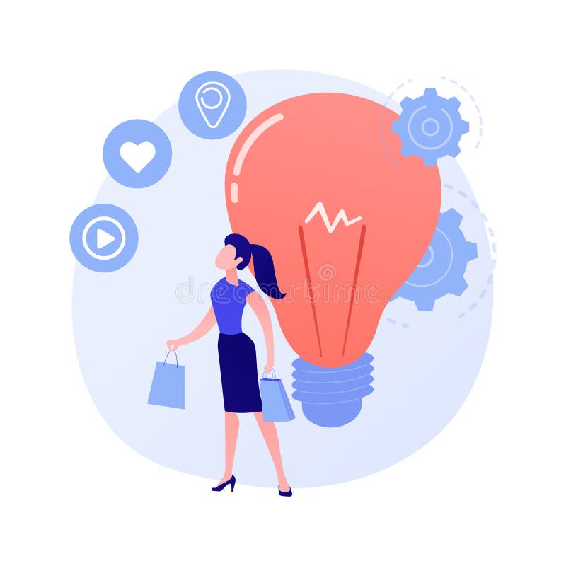 Consumer Behaviour Abstract Concept Vector Illustration. Stock Vector ...