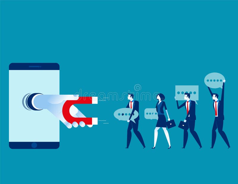 Consumer Data Collection. Concept Technology Vector Illustration ...