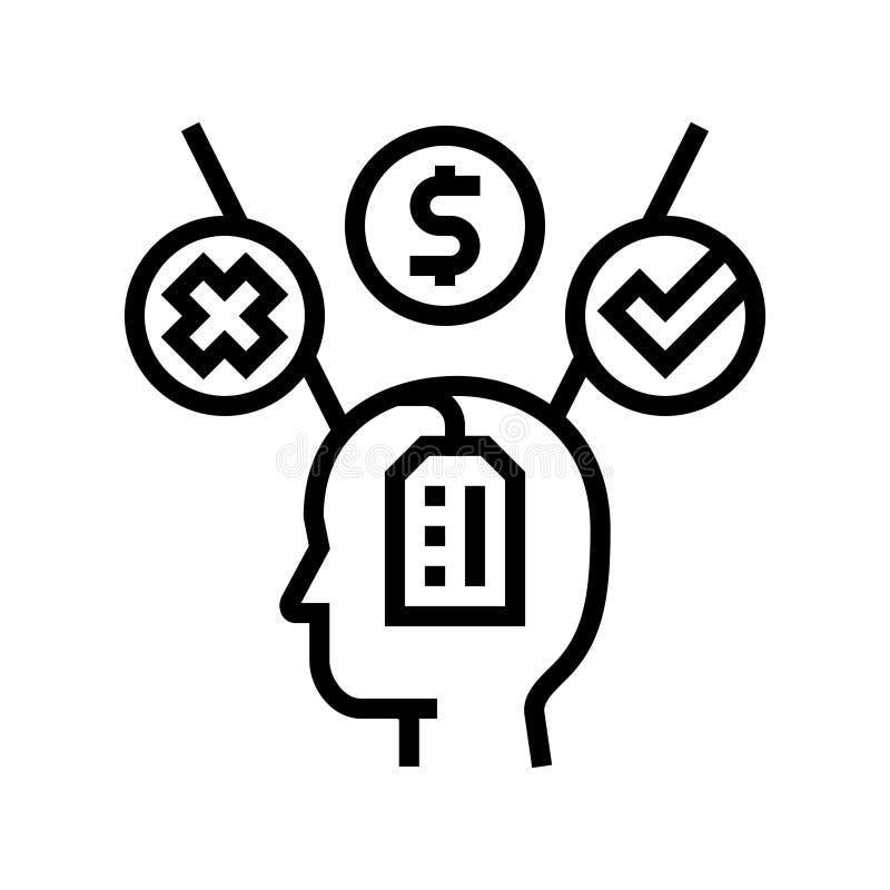 Consumer Decision Making Consumer Behavior Line Icon Vector ...