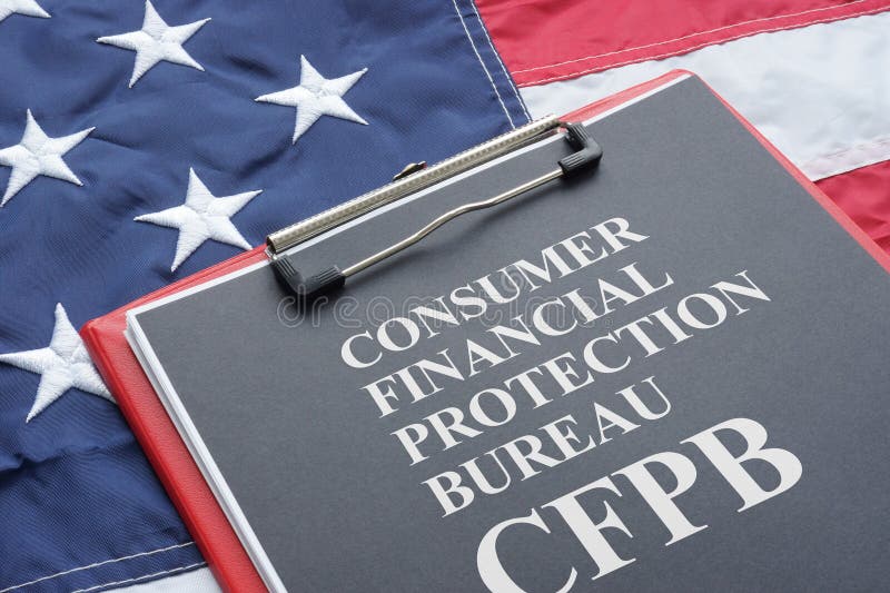Consumer Financial Protection Bureau CFPB is Shown Using the Text Stock ...