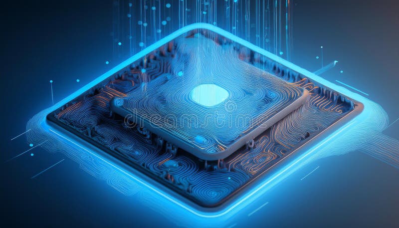 Consumer Future and Technology Concepts: Quantum Computing Concept ...