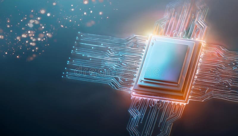 Consumer Future and Technology Concepts: Quantum Computing Concept ...